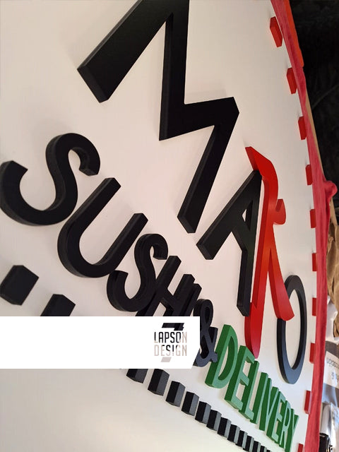 Letreros Volumétricos Santiago, Chile – Lapsondesign